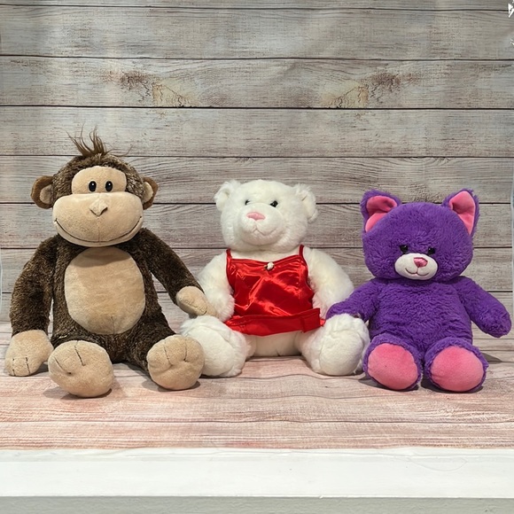 Build-A-Bear | Toys | Building A Bear Workshop Set Of 3 | Poshmark